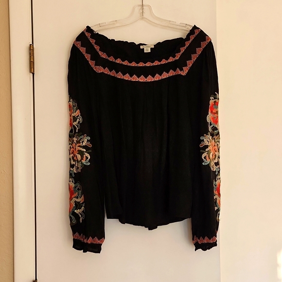 Sundance | Tops | Sundance Top With Embroidery And Sequins In Size Pl ...
